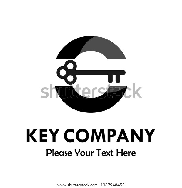 Letter O Key Logo Template Illustration Stock Vector (Royalty Free ...