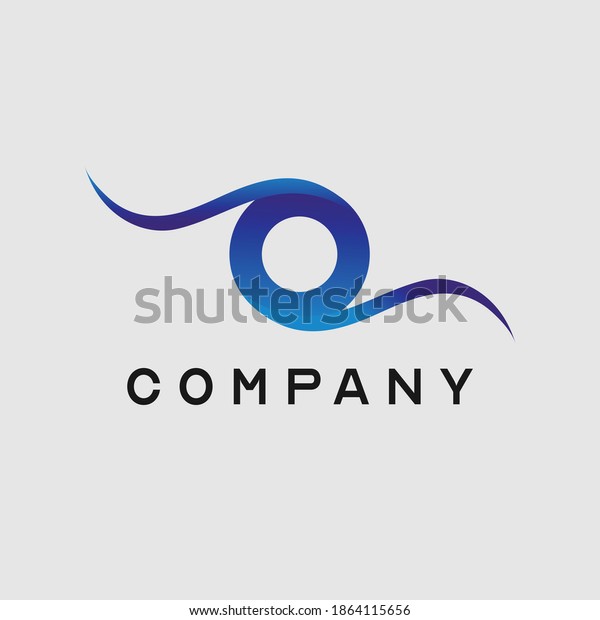 Letter O Logo Company Vector Stock Vector (Royalty Free) 1864115656 ...