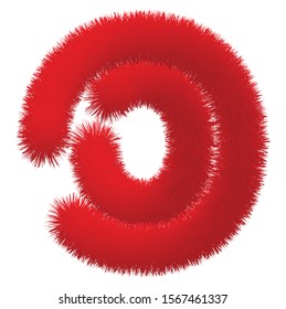 Letter O Red Drawing Vector Work Stock Vector (Royalty Free) 1567460983 ...