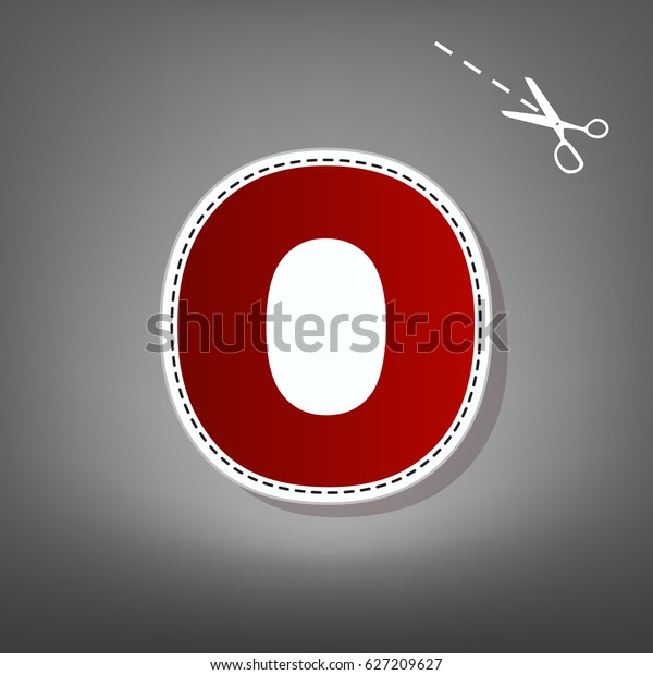 Letter O Sign Design Template Element Stock Vector (Royalty Free ...