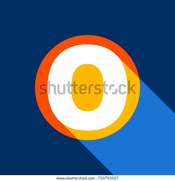 Letter O Sign Design Template Element Stock Vector (Royalty Free ...
