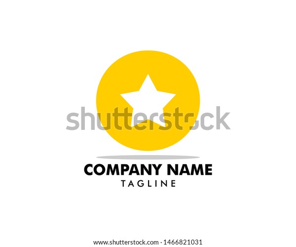 Letter O Star Logo Design Element Stock Vector (Royalty Free ...