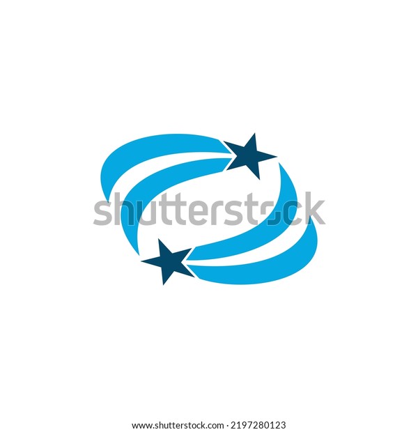 Letter O Star Logo Icon Vector Stock Vector (Royalty Free) 2197280123 ...