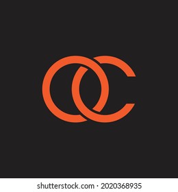 Letter Oc Logo Design Template Stock Vector (Royalty Free) 2020368935 ...