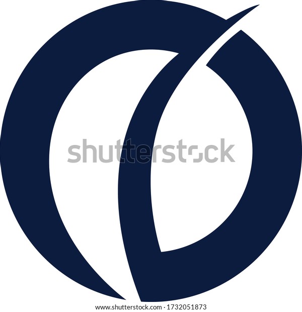 Letter Od Do Logo Stock Vector (Royalty Free) 1732051873 | Shutterstock
