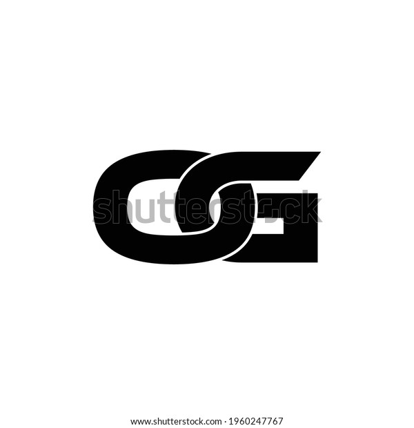 Letter Og Simple Logo Design Vector Stock Vector (Royalty Free ...