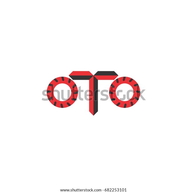 Letter Oto Logo: vector de stock (libre de regalías) 682253101 ...