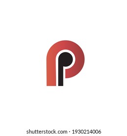 Letter P Initial Logo Design Stock Vector (Royalty Free) 1930214006 ...