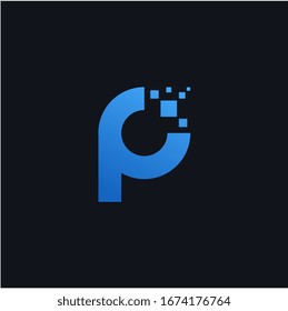 2,118 Letter p pixel logo Images, Stock Photos & Vectors | Shutterstock
