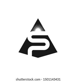53 Ps initial vector triangle Images, Stock Photos & Vectors | Shutterstock
