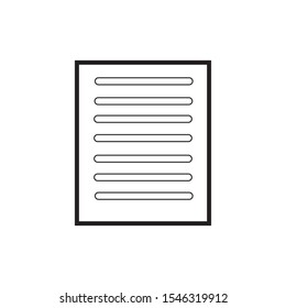 Letter Paper Vector Design Element Stock Vector (Royalty Free ...