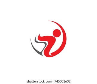 Letter People Logos Stock Vector (Royalty Free) 745301632 | Shutterstock