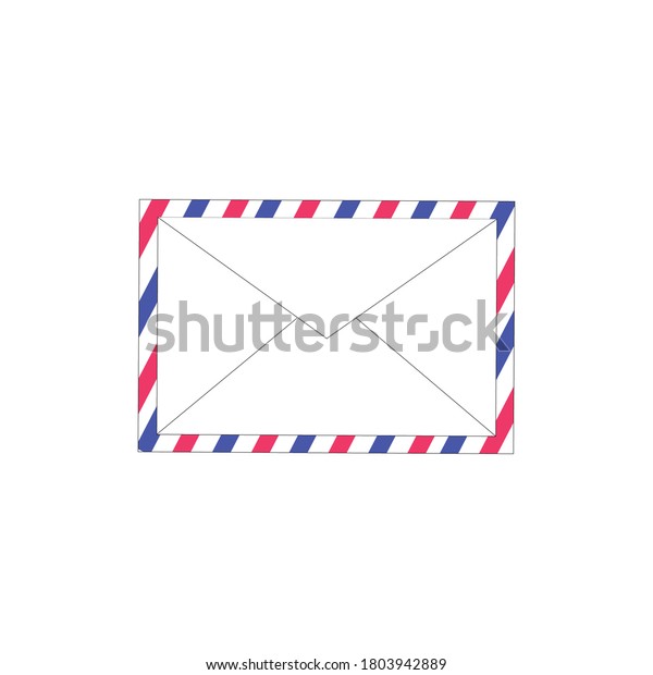 Letter Post Office Paper Mail Envelope Stock Vector (Royalty Free ...