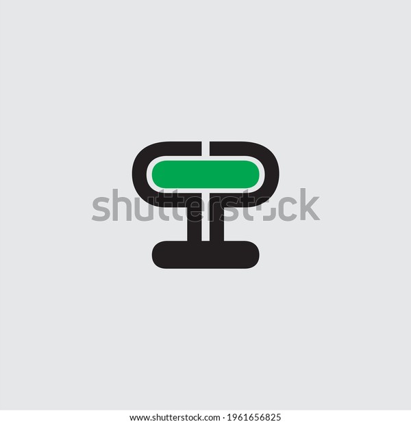 Letter Ppt Logo Icon Typography Vector Stock Vector (Royalty Free ...
