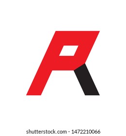 Letter Pr Logo Design Vector Stock Vector (Royalty Free) 1472210066 ...