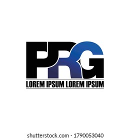 Letter Prg Monogram Logo Design Vector Stock Vector (Royalty Free ...