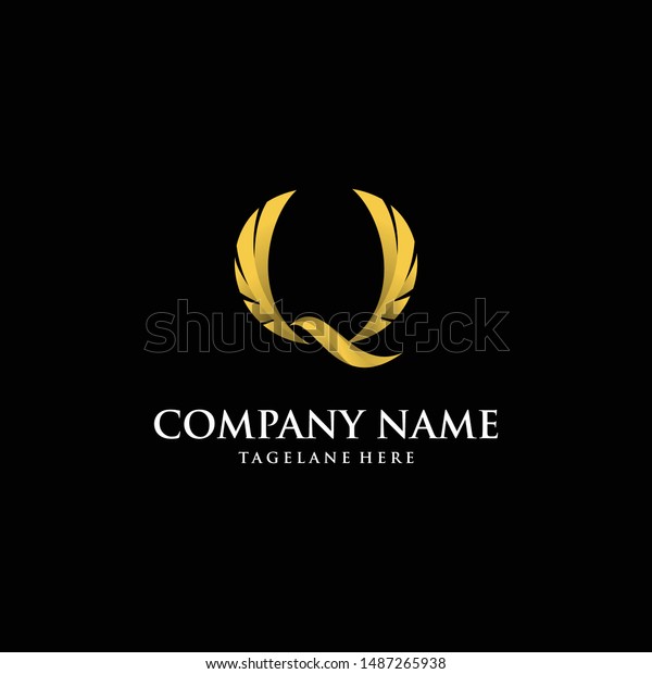 Letter Q Bird Logo Design Vector Stock Vector (Royalty Free) 1487265938 ...