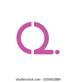 Letter Q Circle Logo Vector Stock Vector (Royalty Free) 1030602889 ...
