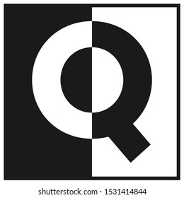 Letter Q Logo Square Model Stock Vector (Royalty Free) 1531414844 ...