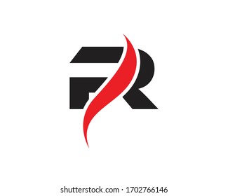 Letter R Recovery Logo Design Template Stock Vector (Royalty Free ...