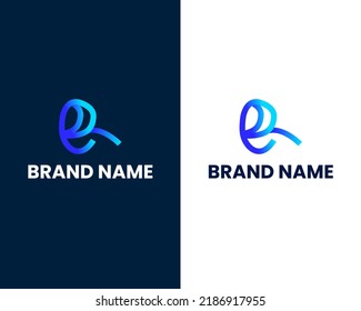 3,343 Letter r and e modern logo design template Images, Stock Photos ...