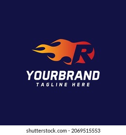 567 Vector of letter r with fire flame on it Images, Stock Photos ...