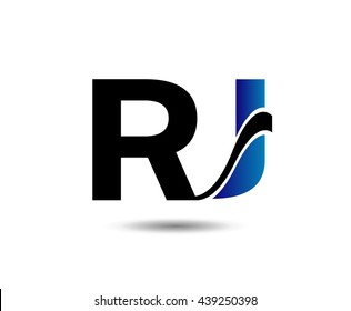 Letter R J Logo Stock Vector (Royalty Free) 439250398 | Shutterstock
