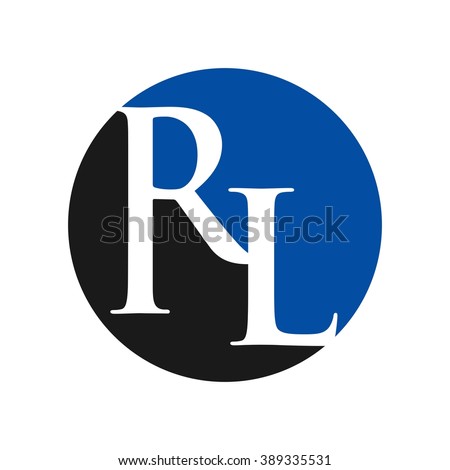 Letter R L Logo Vector Stock Vector (Royalty Free) 389335531 - Shutterstock