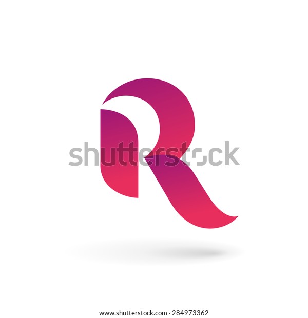 Letter R Logo Icon Design Template Stock Vector (Royalty Free) 284973362