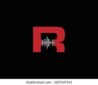 499 Letter R With Music Sign Logo Design Template Images, Stock Photos ...