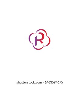 Letter R New Logo Vector Stock Vector (Royalty Free) 1463594675 ...