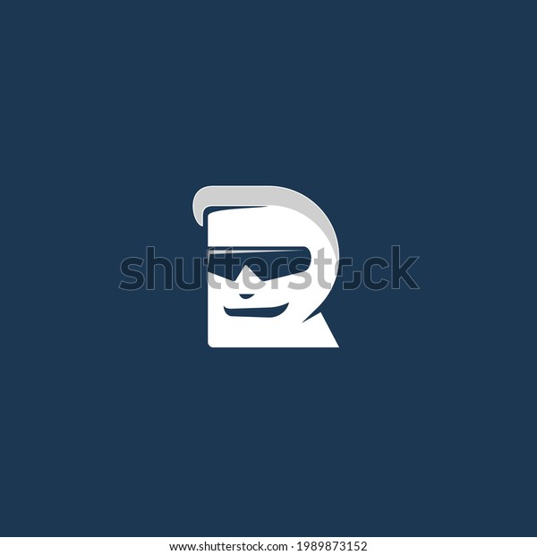 Letter R Superhero Logo Icon Design Stock Vector (Royalty Free ...
