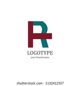 Letter R T Logo Stock Vector (Royalty Free) 1132412357 | Shutterstock