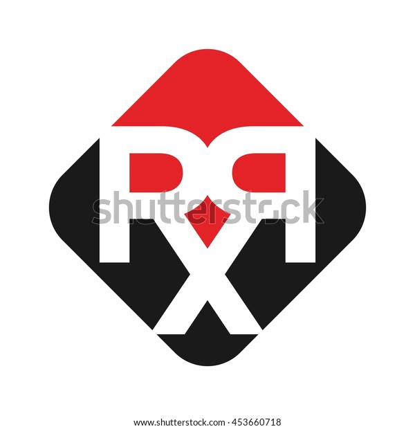Letter R X Logo Vector Stock Vector (Royalty Free) 453660718 | Shutterstock