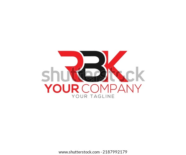 Letter Rbk Logo Icon Design Creative Stock Vector (Royalty Free ...