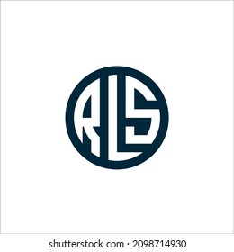 Letter Rls Logo Vector Design Template Stock Vector (Royalty Free ...