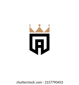 Letter Royal King Logo Stock Vector (Royalty Free) 2157790453 ...