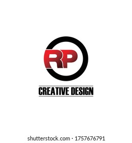 Letter Rp Circle Logo Design Vector Stock Vector (Royalty Free ...