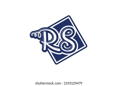 Letter Rs Logo Icon Design Template Stock Vector (Royalty Free ...