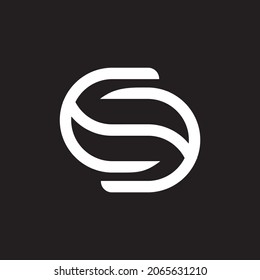 Letter S Abstract Logo Design Unique Stock Vector (Royalty Free ...