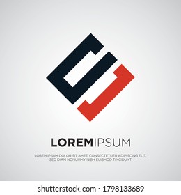 Letter S Box Logo Vector Concept Stock Vector (Royalty Free) 1798133689 ...