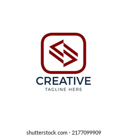 Letter S Box Logo Vector Initial Stock Vector (Royalty Free) 2177099909 ...