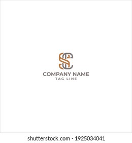 Letter S C Logo Design Idea Stock Vector (Royalty Free) 1925034041 ...