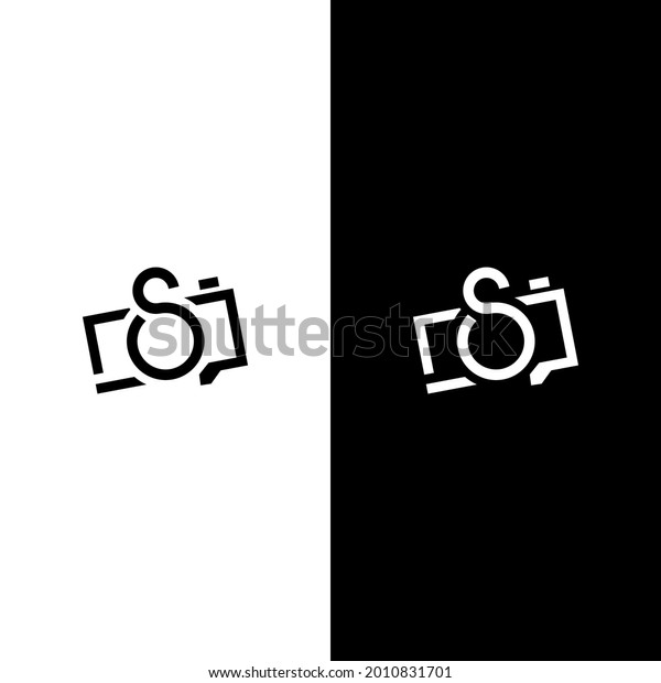 Letter S Camera Logo Design Stock Vector (Royalty Free) 2010831701 ...