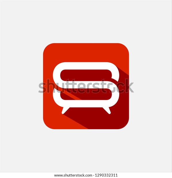 Letter S Chair Stock Vector (Royalty Free) 1290332311 | Shutterstock
