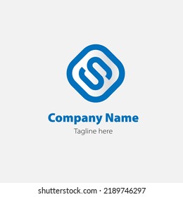 Letter S Initial Logo Vector Design Stock Vector (Royalty Free ...