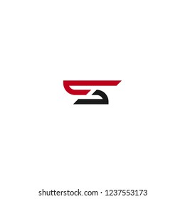 Letter S Line Logo Design Creative: เวกเตอร์สต็อก (ปลอดค่าลิขสิทธิ์ ...