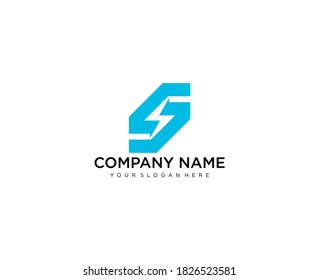 Letter S Line Logo Design Linear Stock Vector (Royalty Free) 1826523581 ...