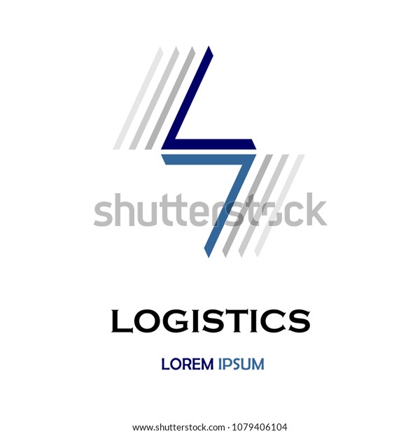 Letter S Logistics Logo Template Stock Vector (Royalty Free) 1079406104 ...
