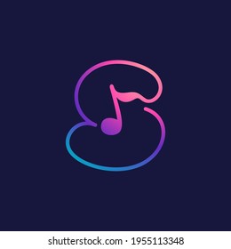 689 Music note s logo Images, Stock Photos & Vectors | Shutterstock